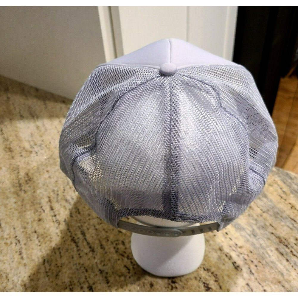 Scm Metal Products Vintage Gray Mesh Snapback Trucker… - Gem